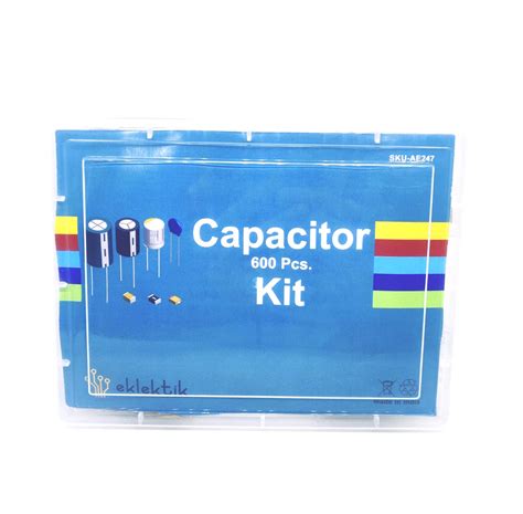 Ceramic Capacitor Assortment Kit Box 600 Pcs 24 Value Electronics Assortment Kit Includes 10pf