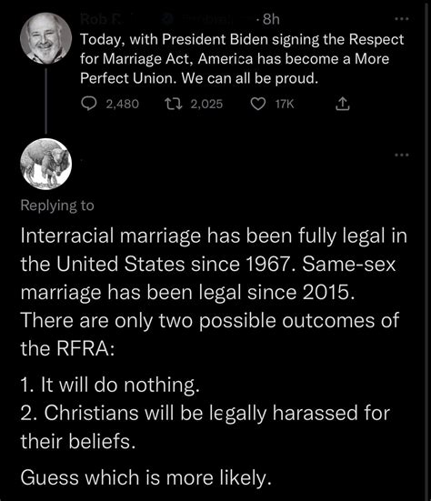 Someone Is Mad Same Sex Marriage Got Codified Rpersecutionfetish