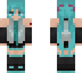 Hatsune Miku Minecraft Skins