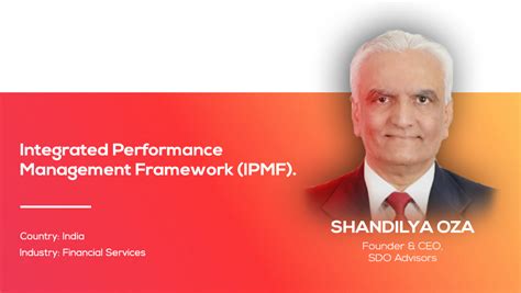 Integrated Performance Management Framework Ipmf Shandilya Oza