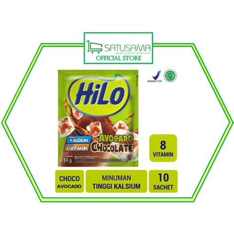 Jual Hilo Sachet Isi 10 Susu Tinggi Kalsium Choco Taro Kota Makassar Satusamaonline