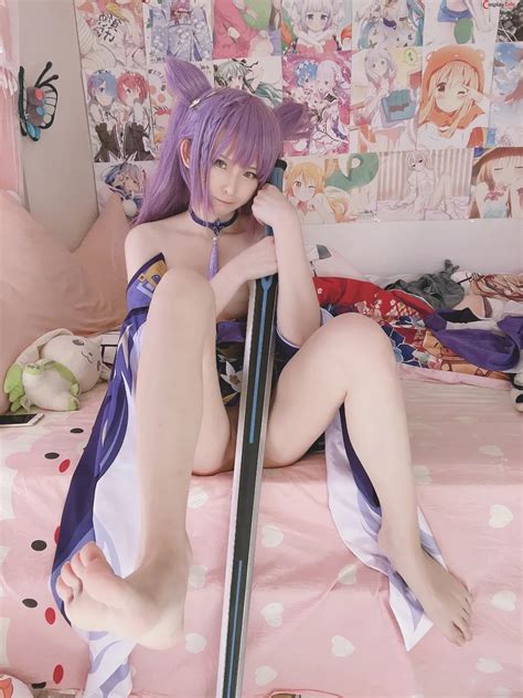 Xidaidai Cosplay Keqing Genshin Impact Photos And Videos Cosplaytele