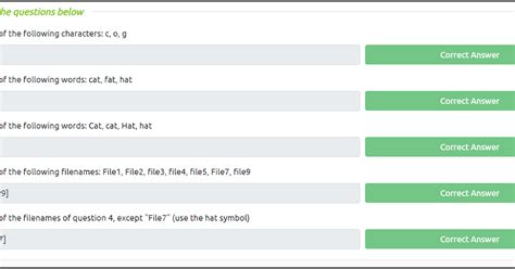 Regular Expressions Notes