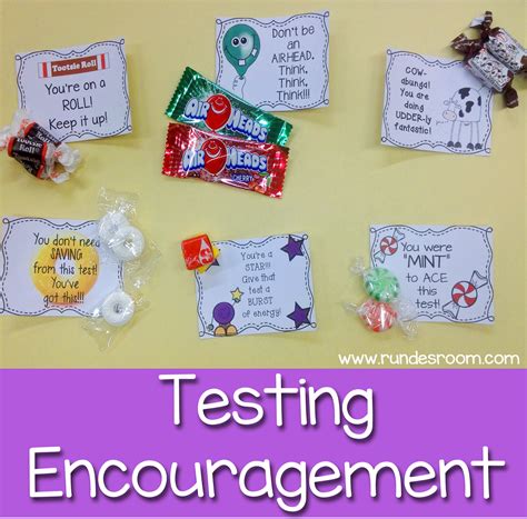 Some Sweet Testing Encouragement Rundes Room
