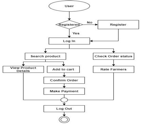 Flow Chart Diagram Of The Customer Activity Section Download