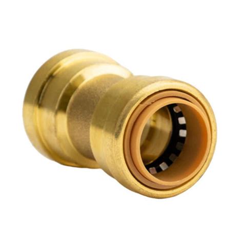 Quickfitting 34 In Push To Connect Brass Coupling Fitting Lf821r