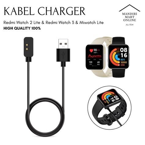 Jual Kabel Charger Redmi Watch 3 Redmi Watch 2 Lite Mi Watch Lite