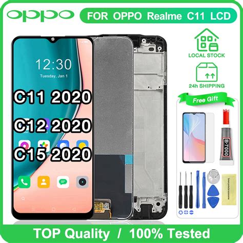 Lcd For Oppo Realme C11 2020 Realme C12 Realme C15 Realme Narzo