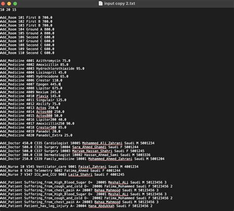 GitHub FaisalBinHassan Hospital System