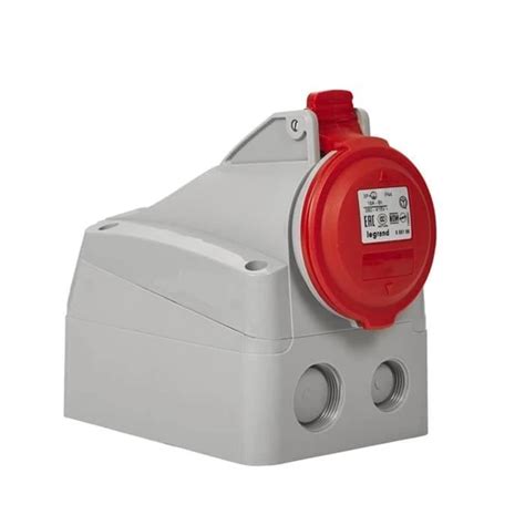 Panel Listrik Socket Panel Mounting P17 16a 5 Pin Ip66 67 Merah