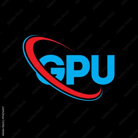 Gpu Logo Gpu Letter Gpu Letter Logo Design Initials Gpu Logo Linked With Circle And Uppercase