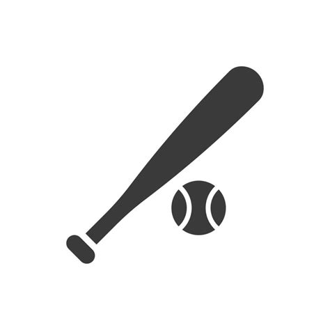 Baseball Bat Icon Design Vector Template 23684450 Vector Art At Vecteezy