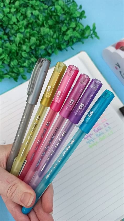 Canetas Em Gel Gelyx Coloridas Material Escolar Papelaria Criativa Faculdade AnotaÇÕes Escrita