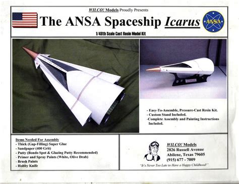 Spaceship Icarus Model This Would Be Incredible To Own R Planetoftheapes