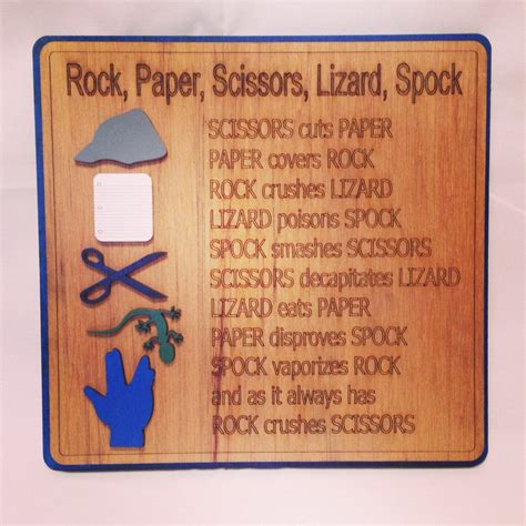 Big Bang Theory Pánské Tričko Rock Paper Scissors Lizard Spock