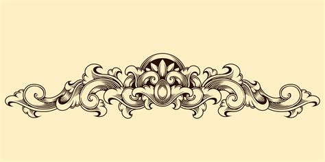 Classic Style Frame Design With Exquisite Engraving And Luxury 36892669