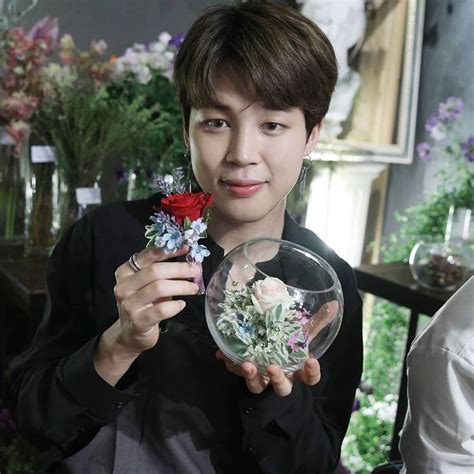 Bts Jimin Shared A Post On Instagram “do You Want This Flower