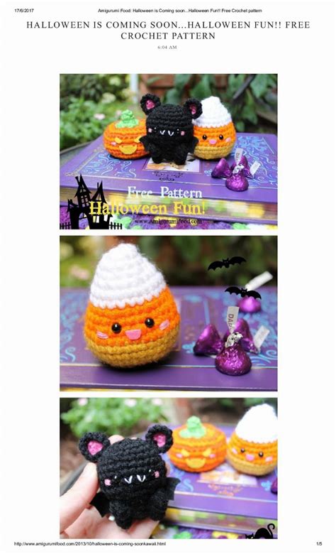 Pumpkin Candy Corn Bat