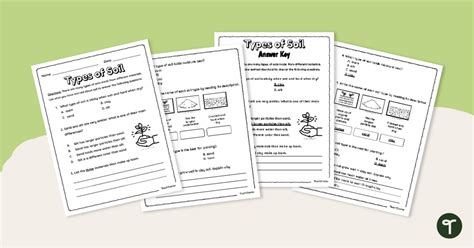 Types Of Soil Worksheet Teach Starter Worksheets Library