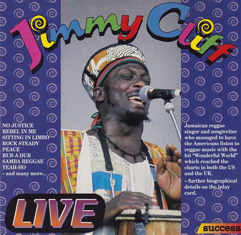Jimmy Cliff Jimmy Cliff Live 1994 Music