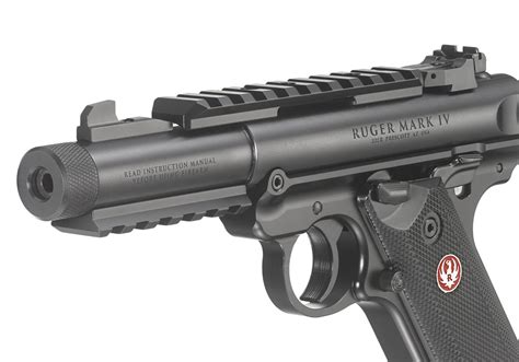 Ruger® Mark Iv™ Tactical Rimfire Pistol Models