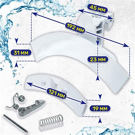 Maniglia Per Lavatrici Beko Wm Serie Maniglia Porta Originale Per