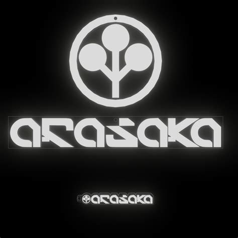 Stl File Cyberpunk 2077 Arasaka Logo 👽・3d Print Model To Download・cults