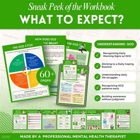 Obsessive Compulsive Disorder Ocd Mega Bundle Workbook Intrusive