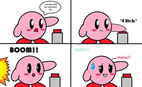 Kirby Press The Button By Gobofan506089 On Deviantart
