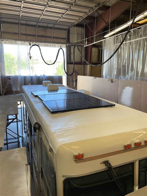 Class A Rv Roof Repair Hail Damage Az Rv Roof