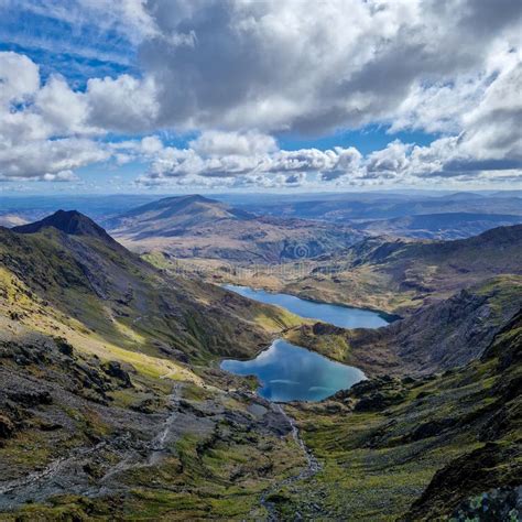 Snowdon In National Park Snowdonia In Wales Stock Image Image Of Park
