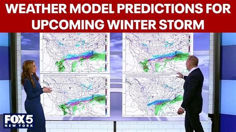 Weather Models Predict Scenarios For Upcoming Winter Storm Hitting Ny