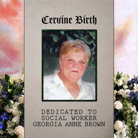 Cervine Birth Dedicated To Social Worker Georgia Anne Brown