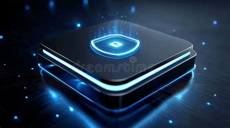 Illuminated Computing A Modern Computer In Dark Setting With Glowing