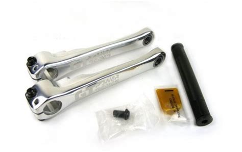 Gt Power Series 175mm Alloy Cranks Black Or Polished Planet Bmx