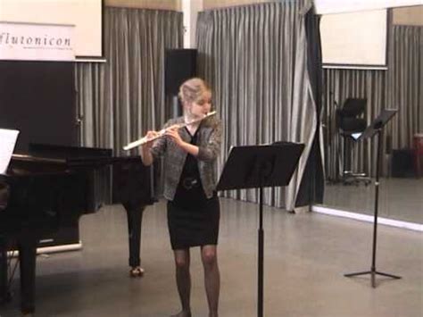 Nationaal Fluitconcours Voorronde Erica Vogel Youtube