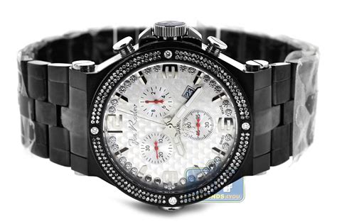 Mens Diamond Watch Joe Rodeo Phantom Jptm28 225 Ct Black