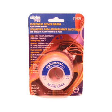 Alpha Assembly Solutions Inc Am61406 Leaded Electrical Solder 062 In 1 Oz