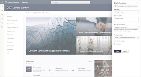 集成 Sharepoint 和 Teams 时管理设置和权限 Sharepoint In Microsoft 365
