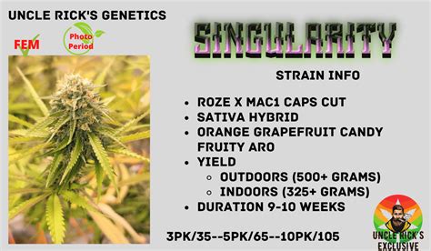 Singularity Uncle Ricks Genetics
