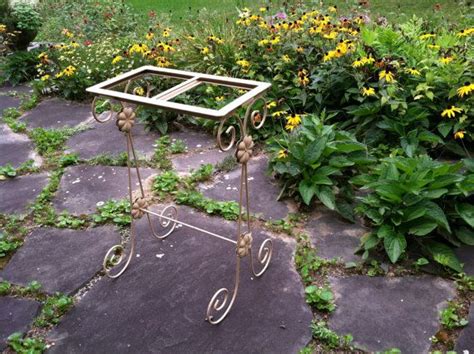 Vintage Custom Made Industrial Metal Table Base Metal Table Base