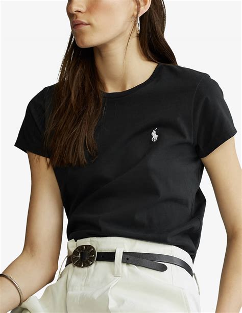 Shop Polo Ralph Lauren Short Sleeve T Shirt Black On Rinascente