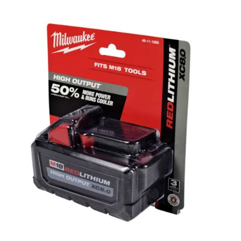 Bateria 18v 8ah Ions De Litio High Output Xc Carrega 48 4059
