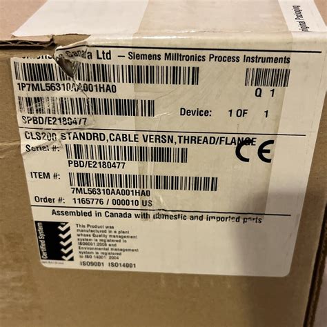 Siemens Milltronics Cls200 Pointek Capacitance Level Switch C223a1a For Sale Online Ebay