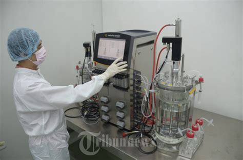 Peneliti Melakukan Riset Di Laboratorium Riset Stem Cell Foto 3