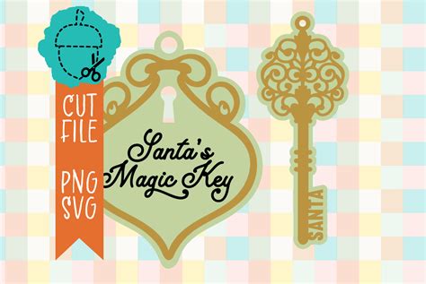 Santas Magic Lock And Key Oak And Lamb