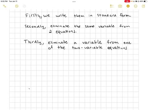 solved explain the procedure presented in this section to solve a