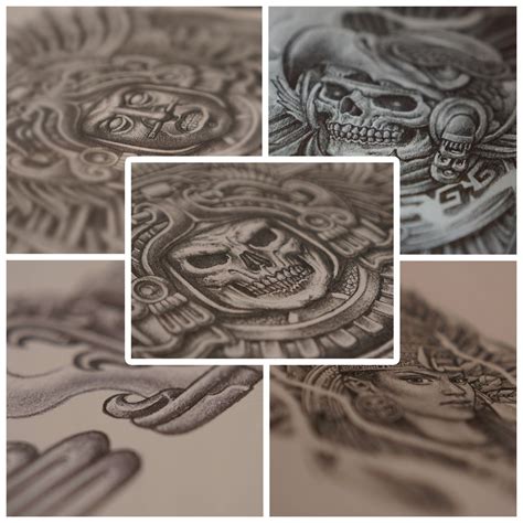 Aztec Priest Tattoo