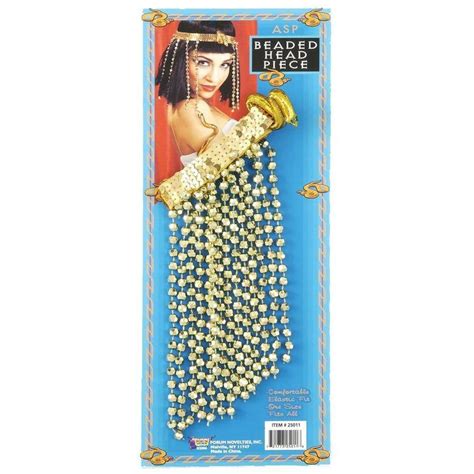 Asp Head Band W Beads Asylumzone Beaded Headband Egyptian