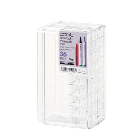 Copic Sketch And Classic Empty Plastic Case For 36 Artists